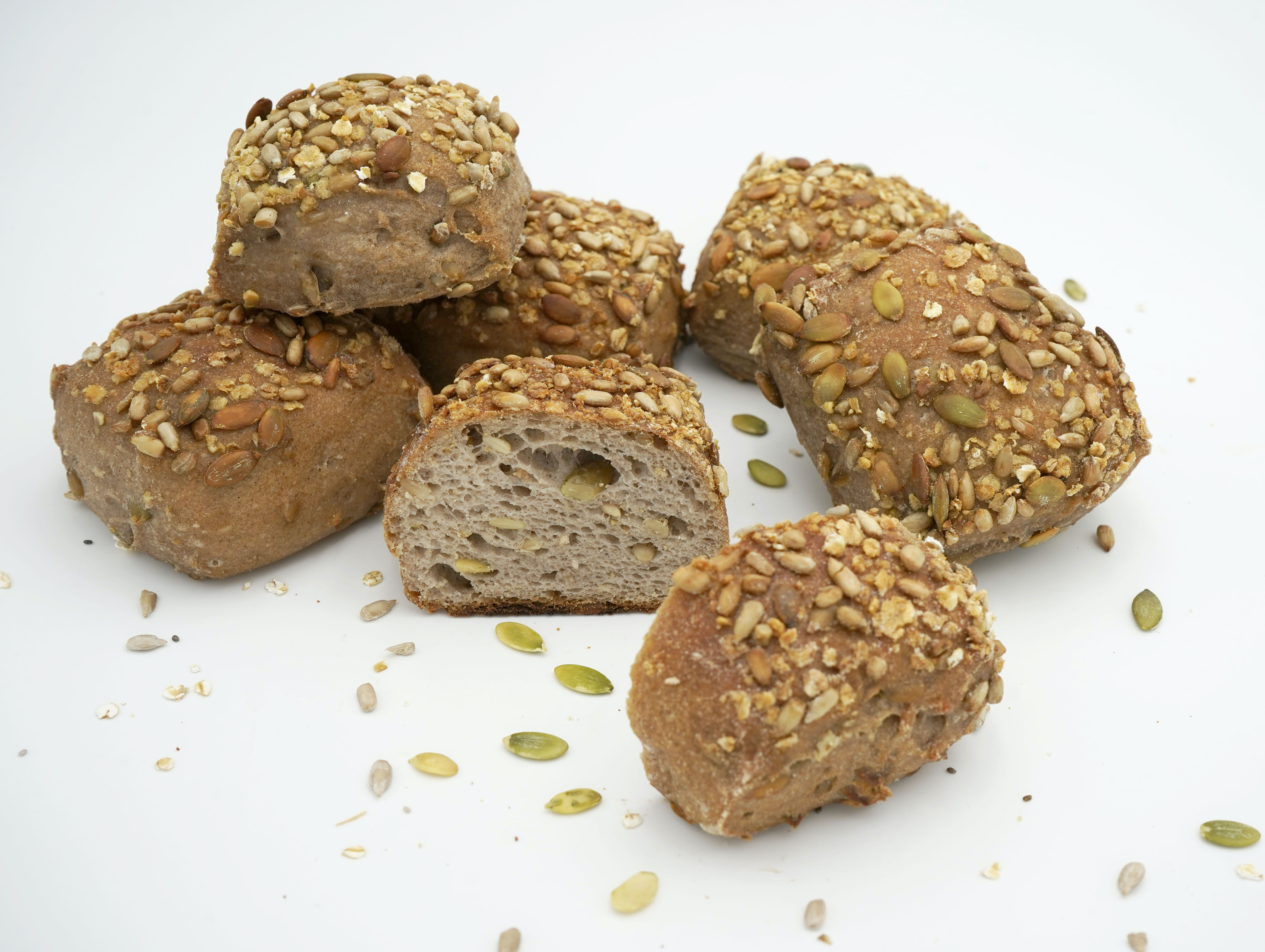 biobrote-online.de - echtjetzt Bio-Körner-Semmeln glutenfrei 5 Stück